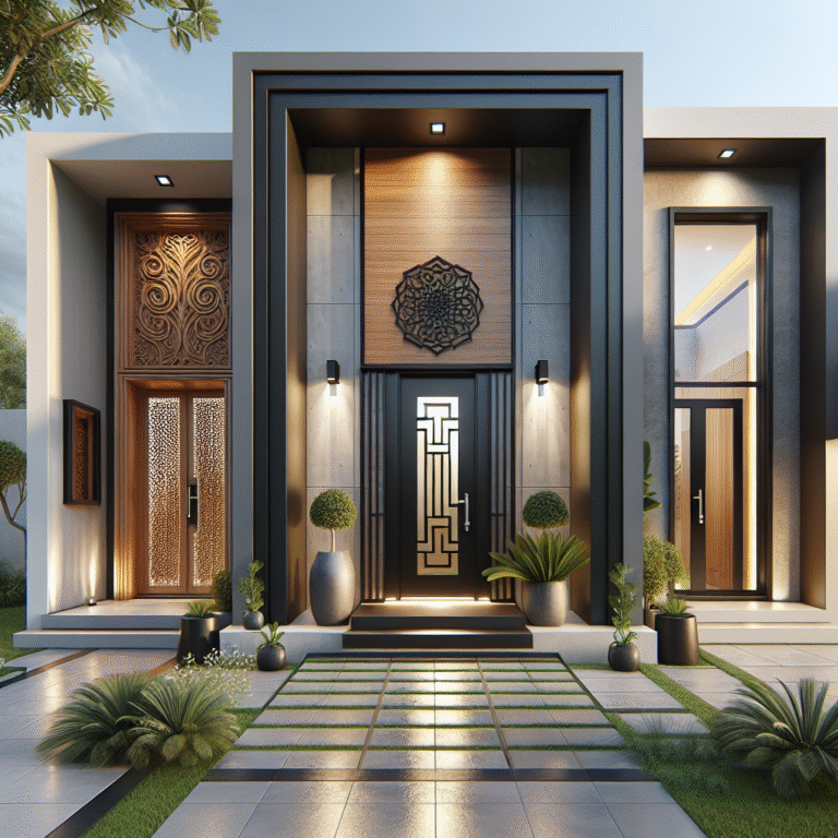 Model Pintu Rumah Terbaru: Pilihan Desain Yang Estetik Dan Fungsional