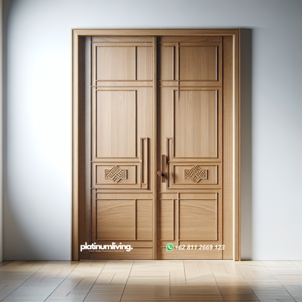 15 Ide Pintu Jati Minimalis Untuk Kusen Pintu Yang Elegan Dan Tahan Lama